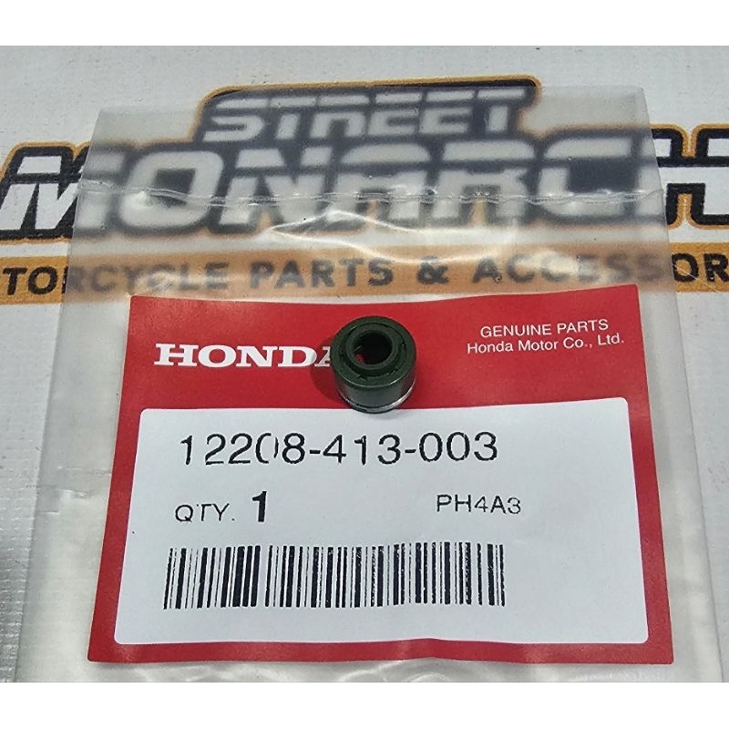 GENUINE VALVE SEAL (1 PC) FOR HONDA TMX 155 / 12208-413-003 | Shopee ...
