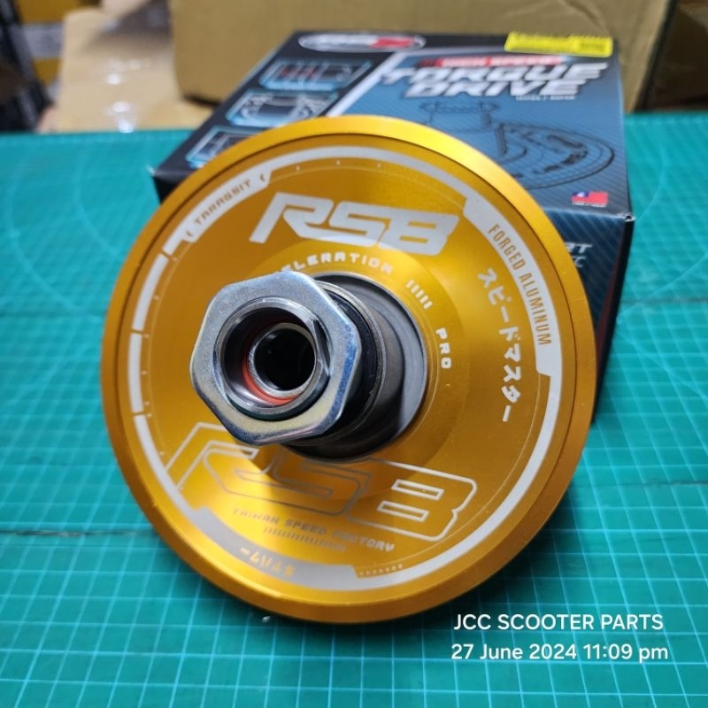 RS8 FORGED ALUMINUM TORQUE DRIVE ALL AEROX NMAX (FREE RS8 CNC PULLEY ...