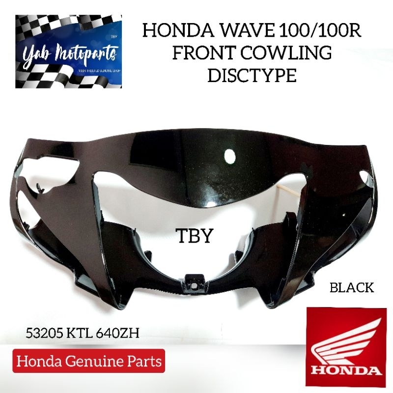 Honda Wave 100/100R Genuine Original Front Cowling Glossy Black ...