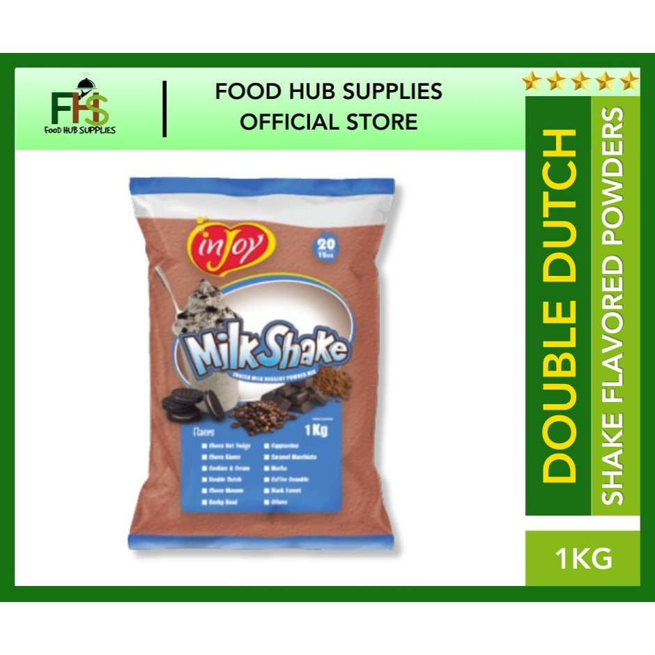 Injoy Milkshake 1KG - Double Dutch | Shopee Philippines