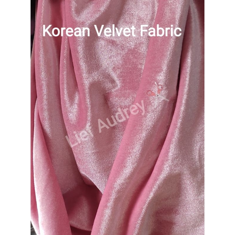 Super Soft Cotton Velour Fabric/Tela Fabrics | Shopee Philippines
