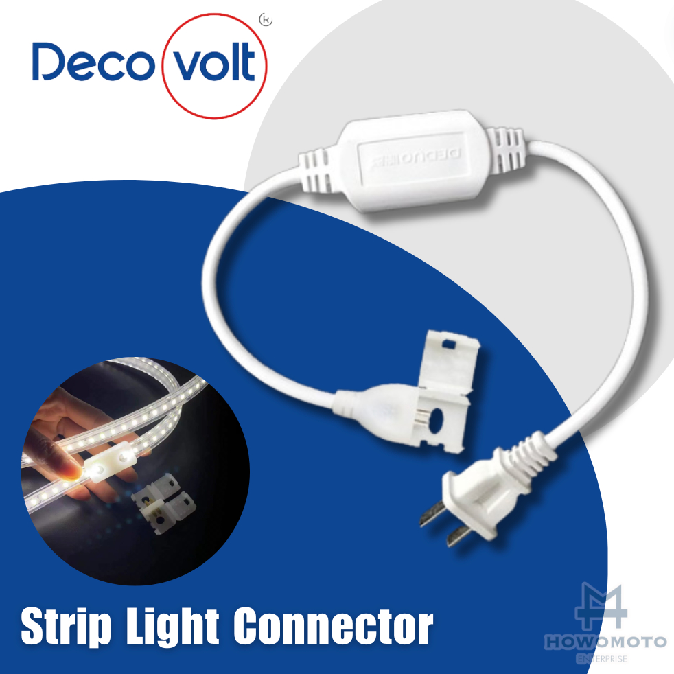 Decovolt LED Strip Light Connector Single Multi Color Single Row Double ...