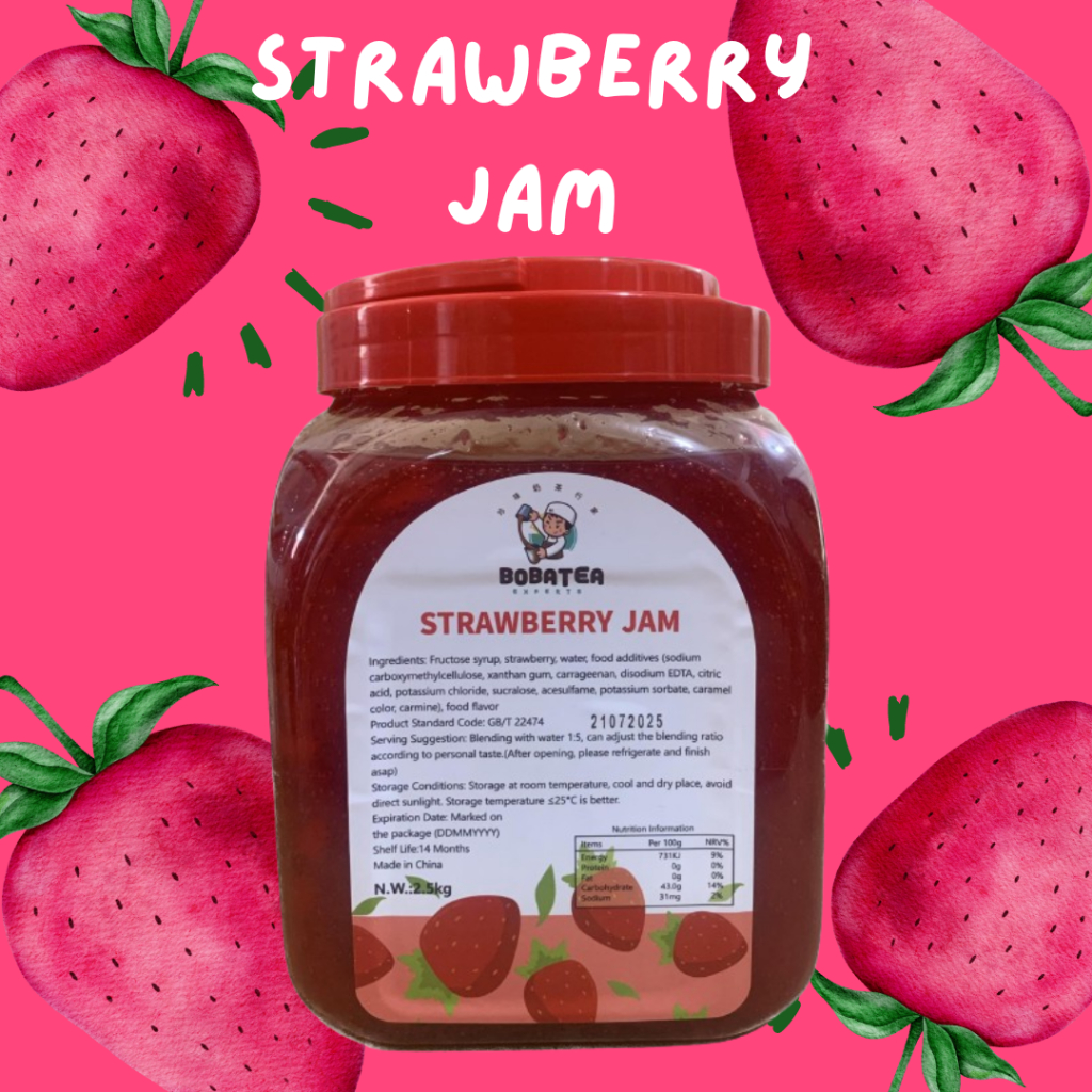 Bobatea Strawberry Jam | Shopee Philippines