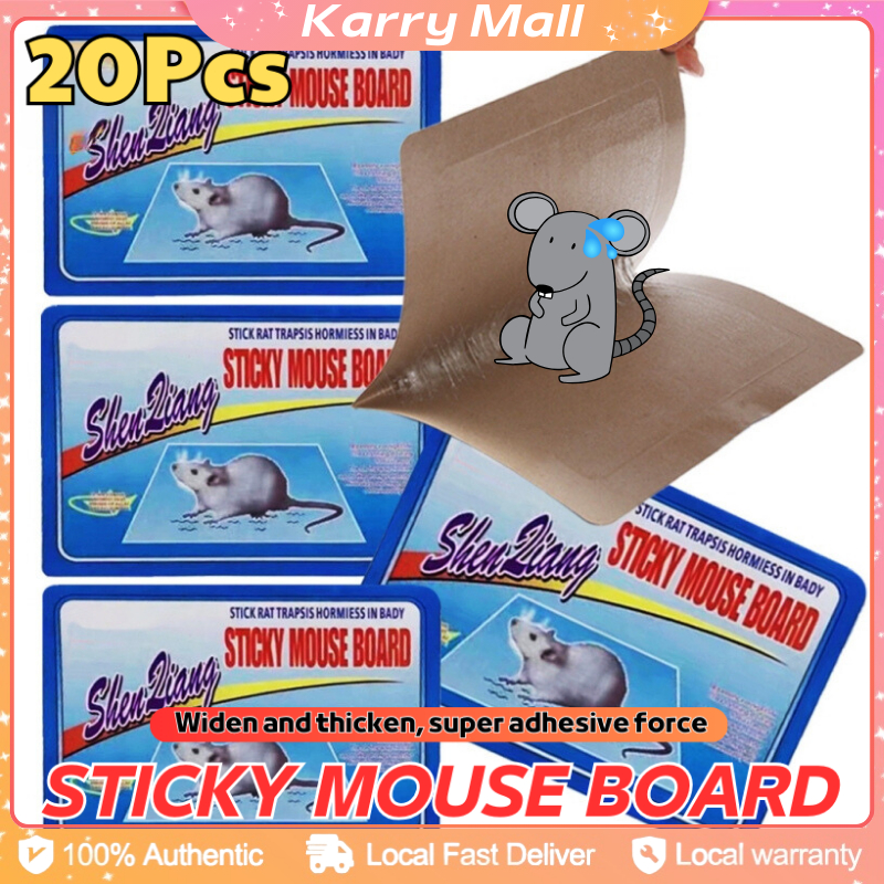 Big Size Sticky Mouse Glue Board Mouse Sticker Glue Bait Trap Book ...
