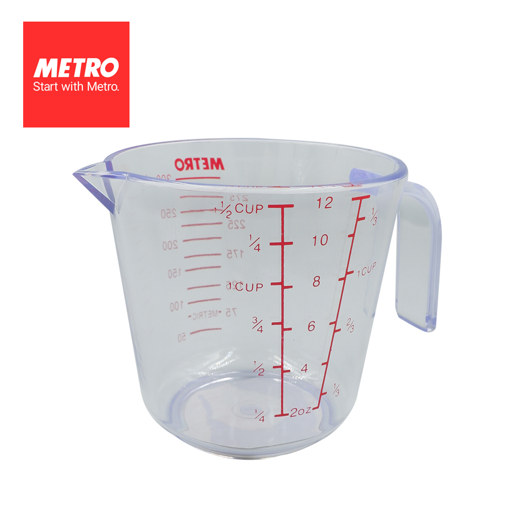 Metro Bakewares Measuring Cup Clear 300ml Polypropylene (PP) MB 5569 ...