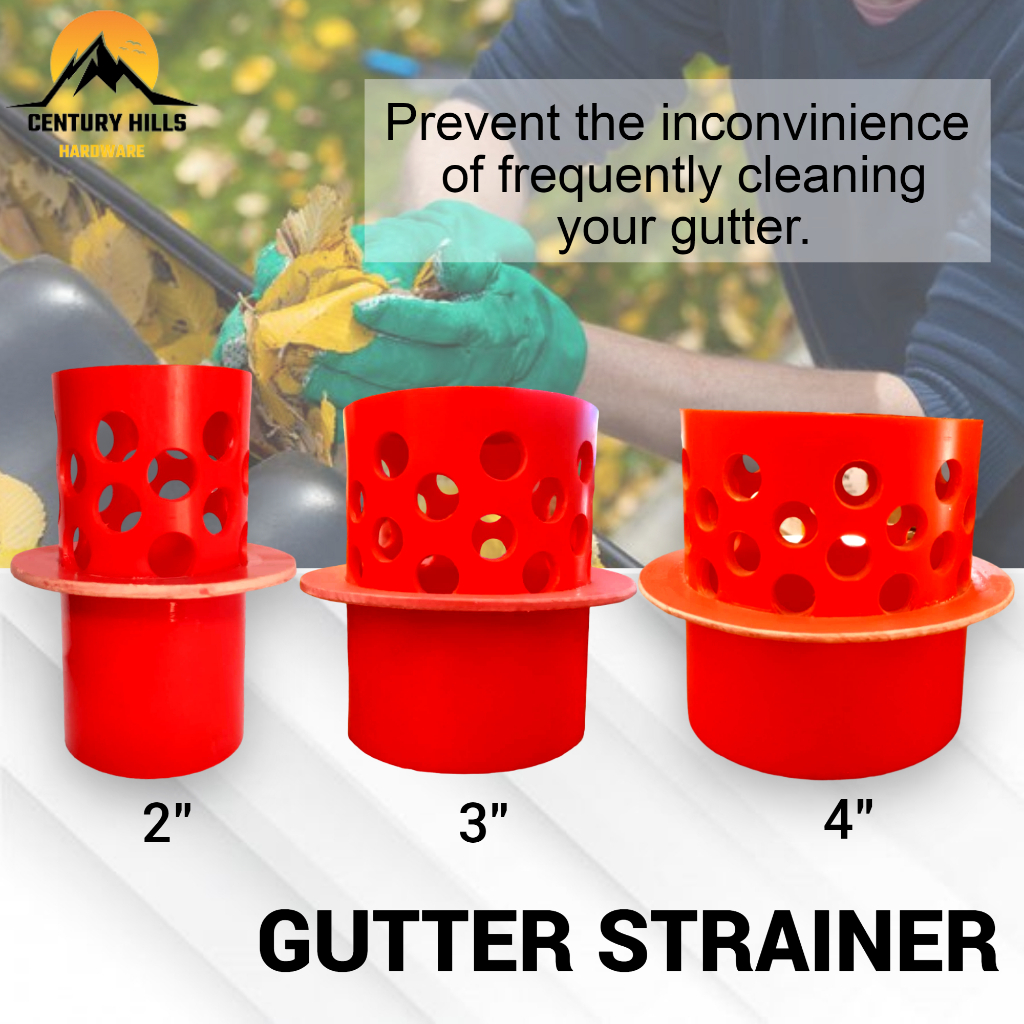 Pvc Gutter Strainer (2", 3" , 4") | Shopee Philippines