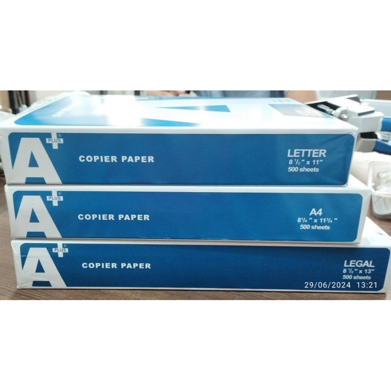 A-Plus Copier Paper 70gsm (500sheets/ream) | Shopee Philippines