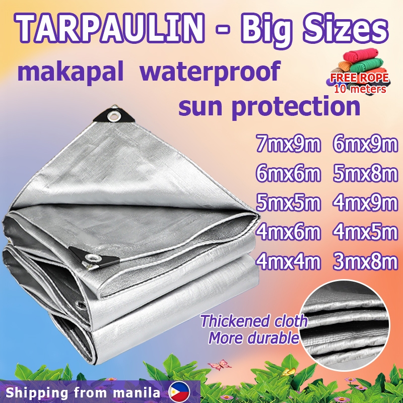 Big Sizes Trapal Lona Tolda Tarpaulin Waterproof Sun Shade Net ...