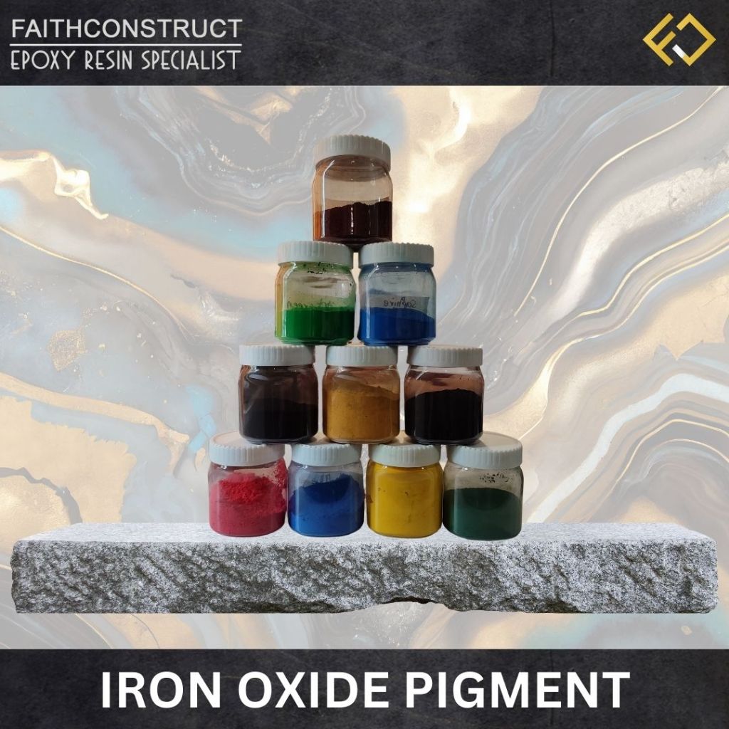 100 Grams IRON OXIDE PIGMENT COLORS by Faithconstruct | Shopee Philippines
