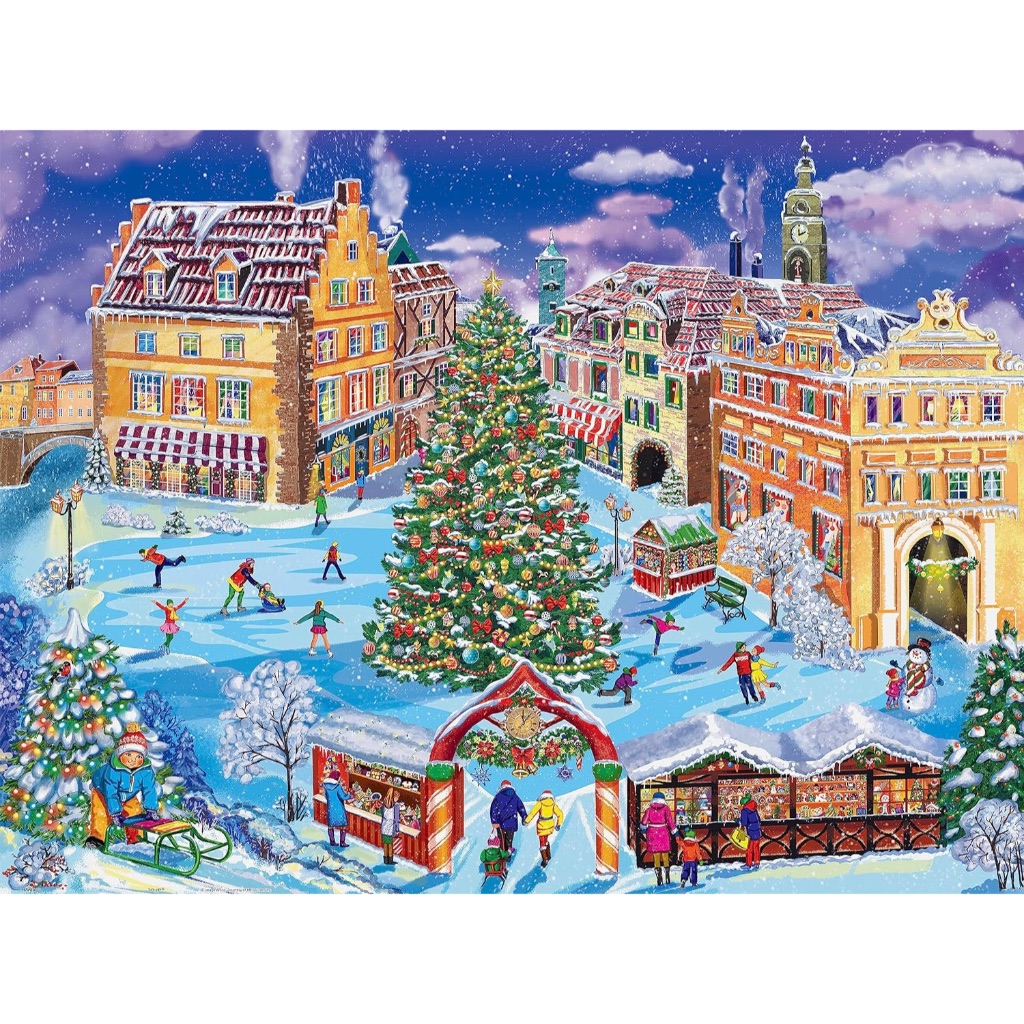 1200 PIECES JIGSAW PUZZLE - CHRISTMAS WORLD - IMAGE WORLD - H3347 ...
