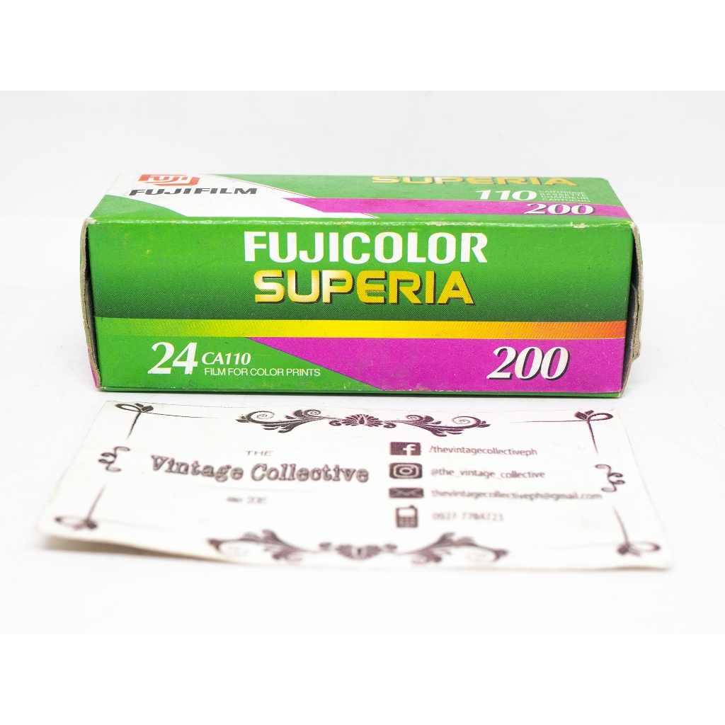Fujifilm Fujicolor Superia 200 110 film (24 shots) - expired | Shopee ...