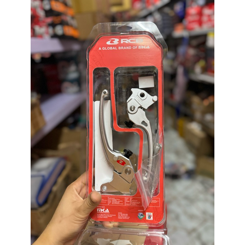RCB BRAKE LEVER SET S3 EGO ADVANTIZ/MIO i125 w/ STOPPER | Shopee Philippines