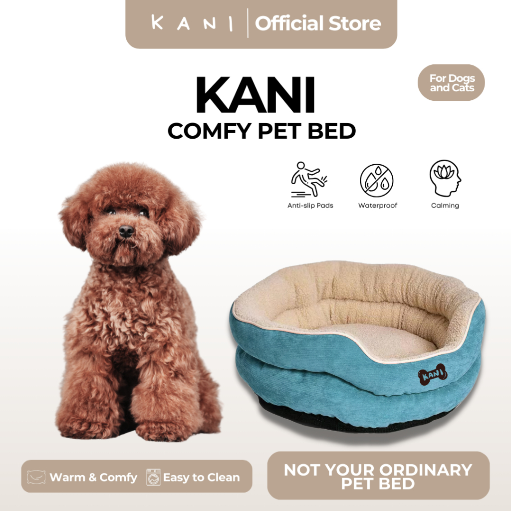 KANI Dog Bed Cat Bed Washable Dog Bed Pet Bed Comfy Bed Sleeping Bed ...