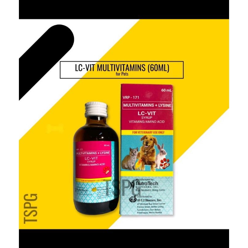 LC VIT Multivitamins + Lysine 60ml | Shopee Philippines