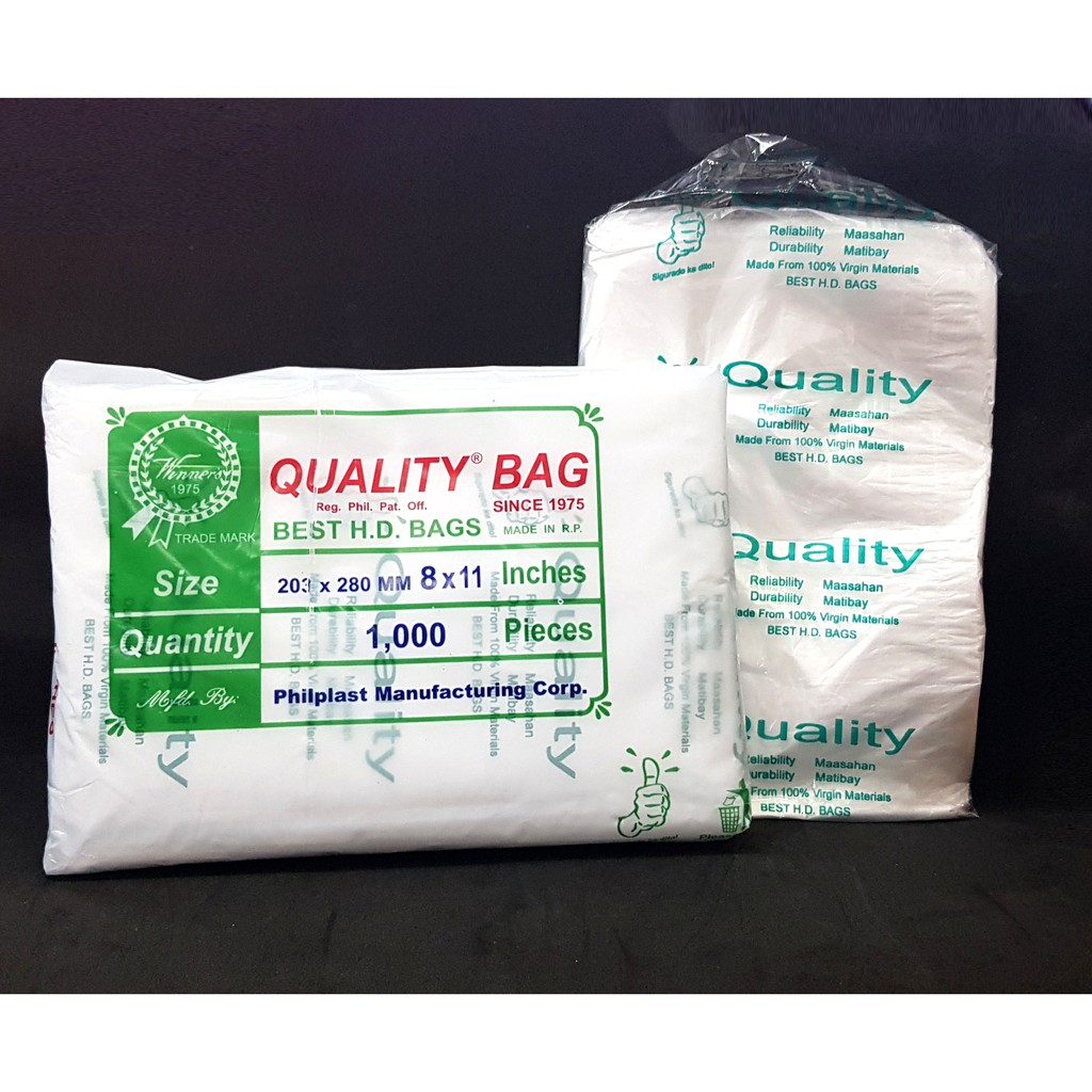 Quality Plastic Labo 8x11-100pcs | Shopee Philippines