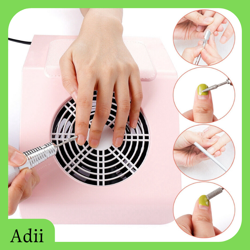 40W Nail Dust Collector Nail Dust Vacuum Nail Dust Suction Nail Cleaner ...