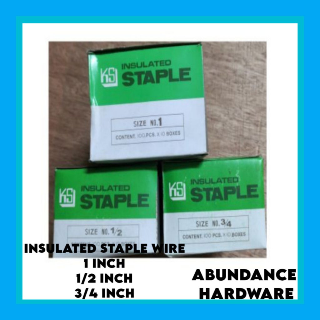 Sold per 100 pcs Insulated Staple / Insulated Staple Wire /Staple Wire ...