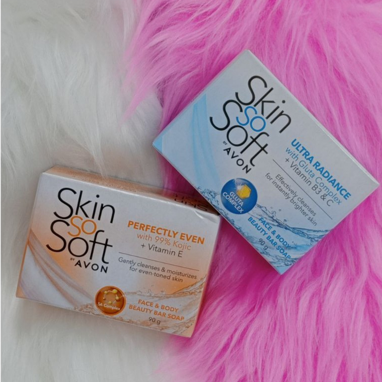 SKIN SO SOFT BY AVON FACE AND BODY BEAUTY BAR SOAP 90G VITA | Shopee ...