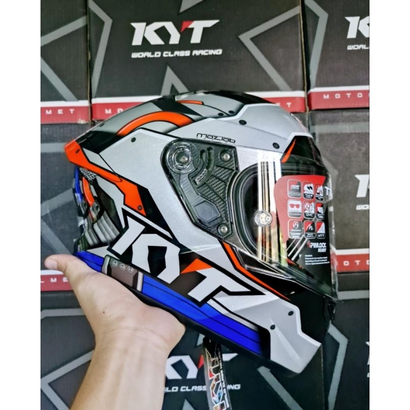 KYT TT-COURSE HELMET [ORIGINAL] | Shopee Philippines