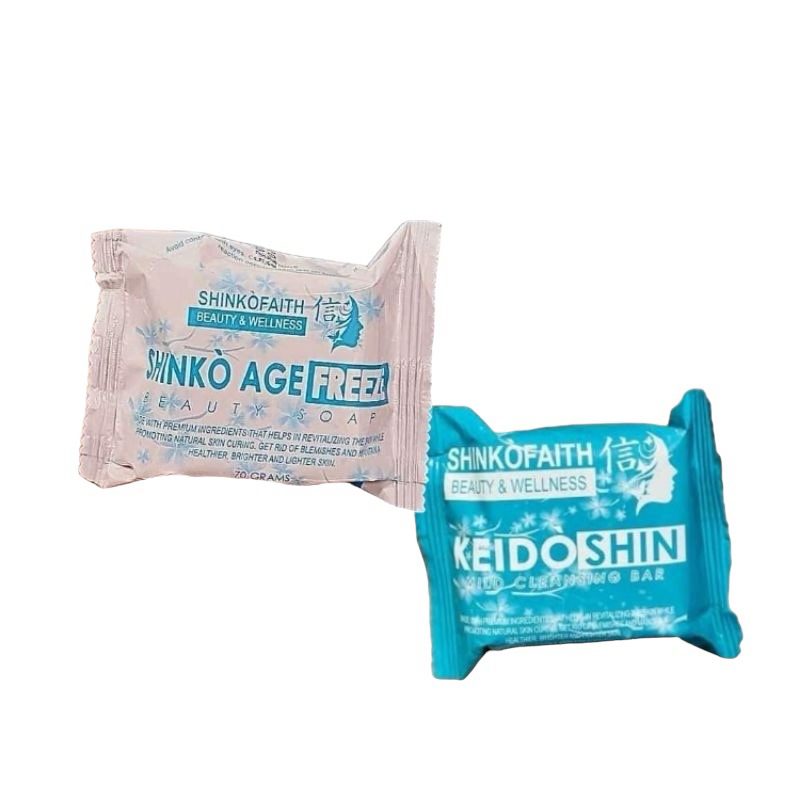 Shinko Age Freeze Soap and Keidoshin Soap by Shinko Faith Beauty And ...