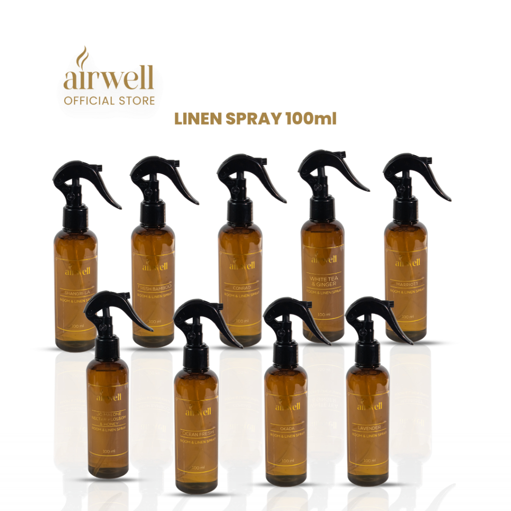 Airwell Buy 1 Take 1 Room Car Linen Spray (100ml) | Anti-Bacterial ...