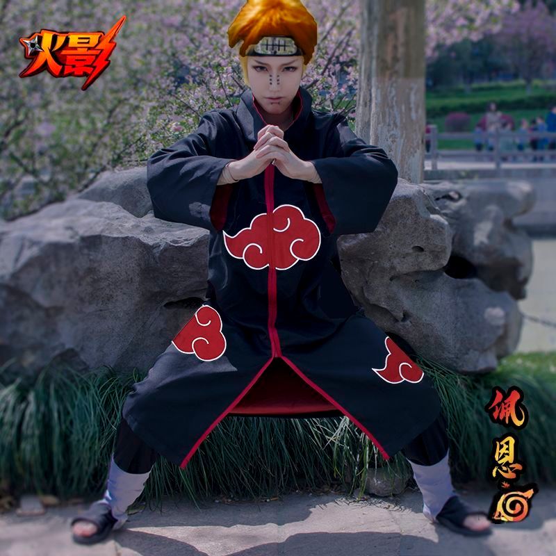 Naruto Costume Akatsuki Cloak Cosplay Sasuke Uchiha Cape Cosplay Itachi ...