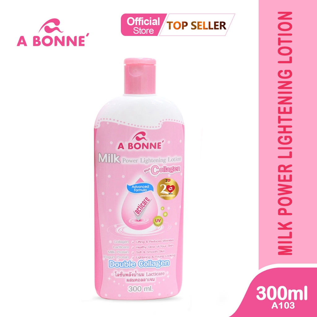 [ AUTHENTIC ] Abonne Milk Power Lightening lotion W/ Collagen 300ML ...