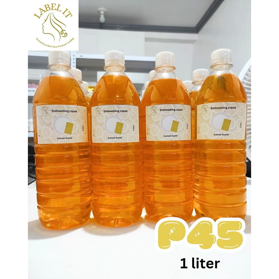 Label It Dishwashing Liquid Lemon & Calamansi | Shopee Philippines