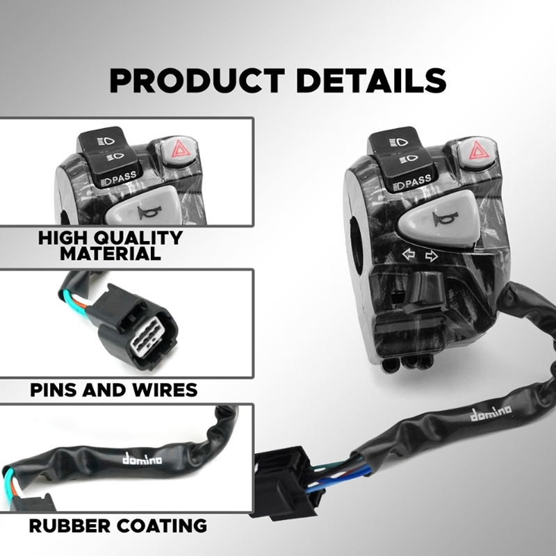 Honda Click 125i/150i Handle Switch With Passing Light Left Side For ...