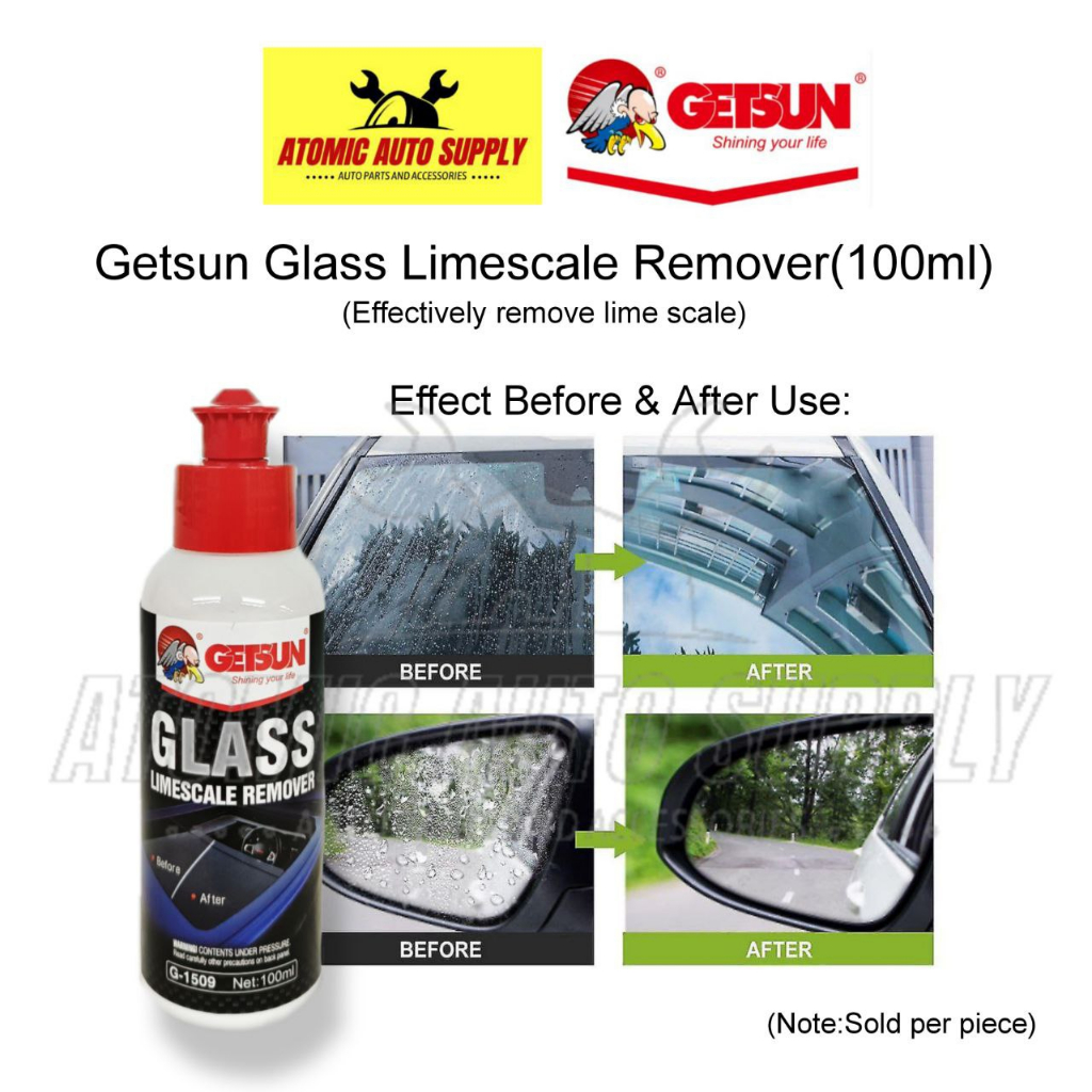 GETSUN GLASS LIMESCALE REMOVER G-1509 (100ML) SOLD PER PIECE - 100% ...