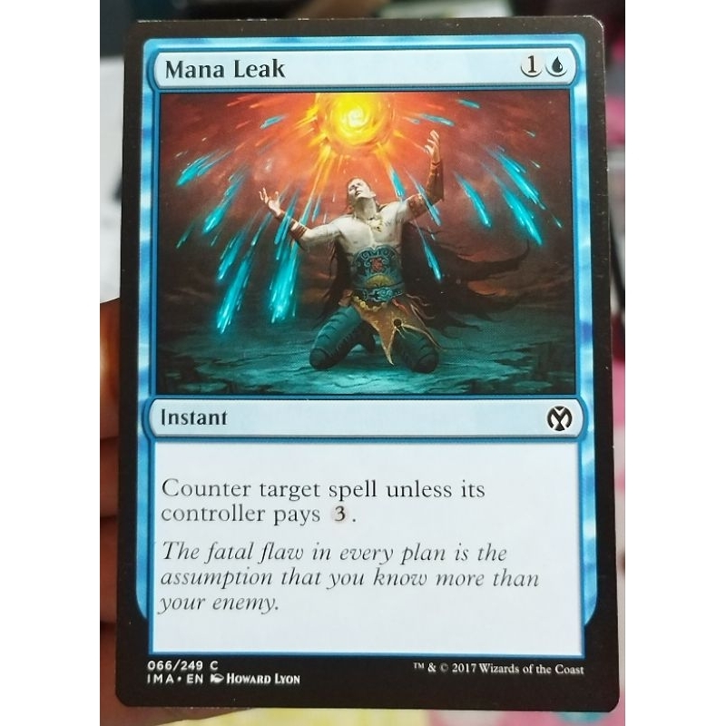 Mana Leak (Magic the gathering) | Shopee Philippines