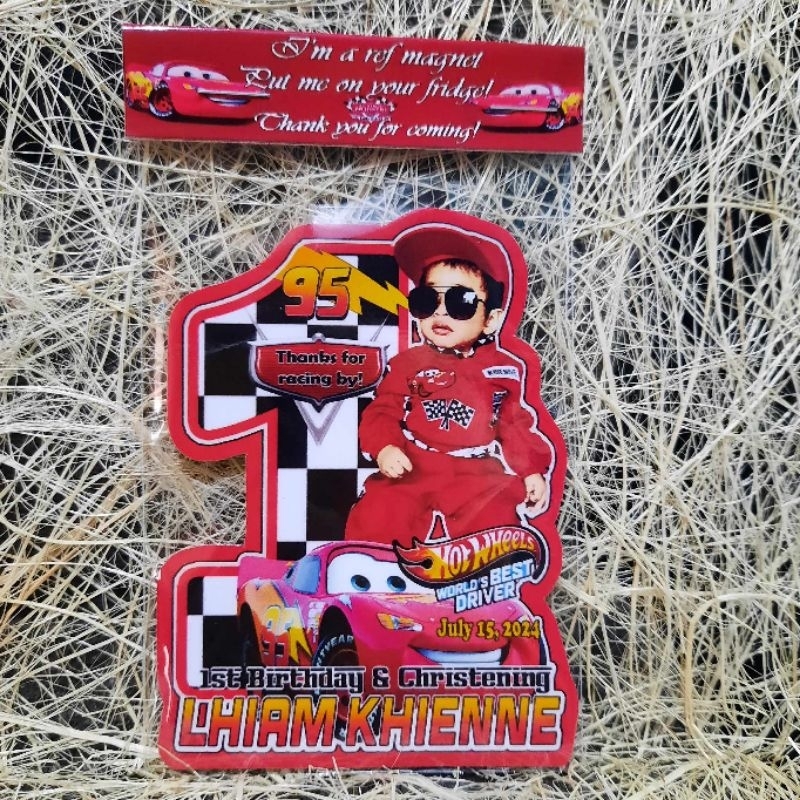 Ref Magnet Cars/Hotwheels/Jollyrace/Mcqueen (ANY THEME - WE USE A HIGH ...