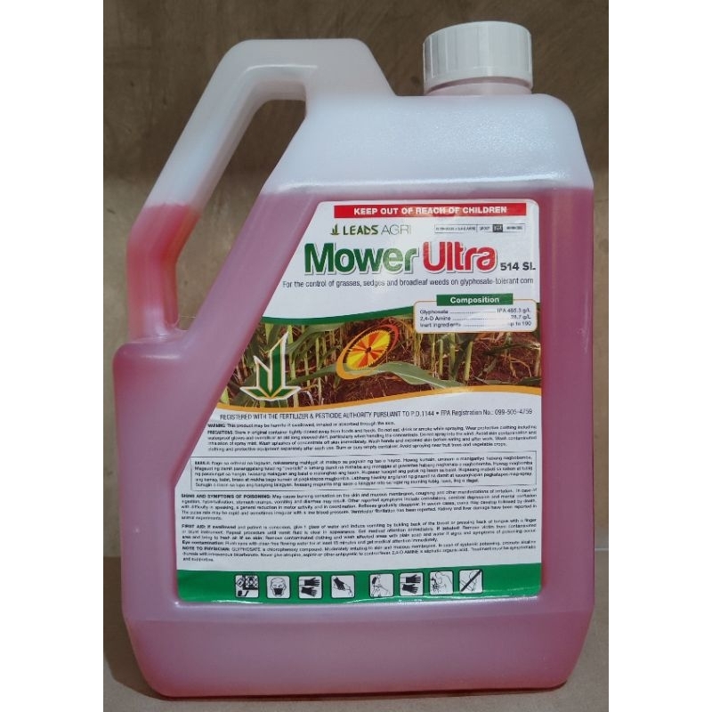 Mower Ultra 514 SL - 1Gallon / Herbicide / Weed Killer | Shopee Philippines