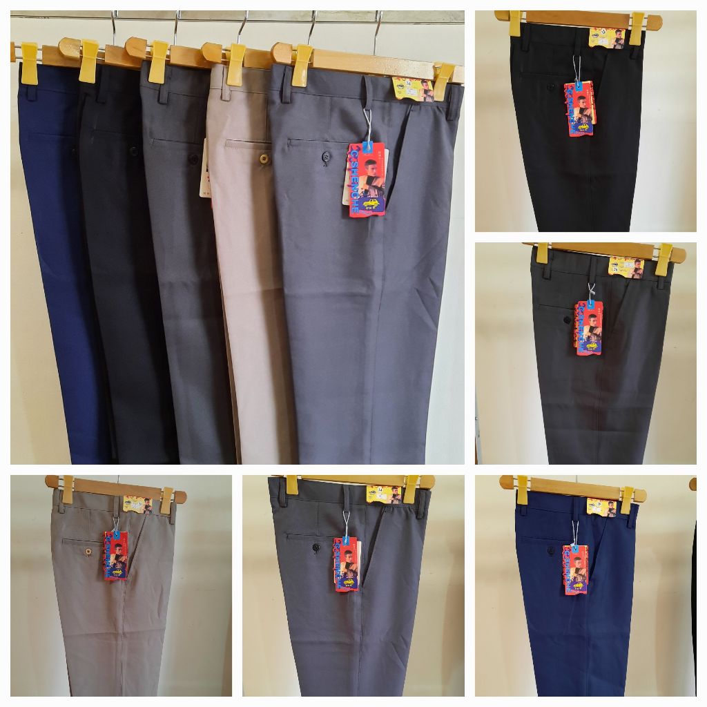 Straight Cut Slacks for Men Oversize Available | Shopee Philippines