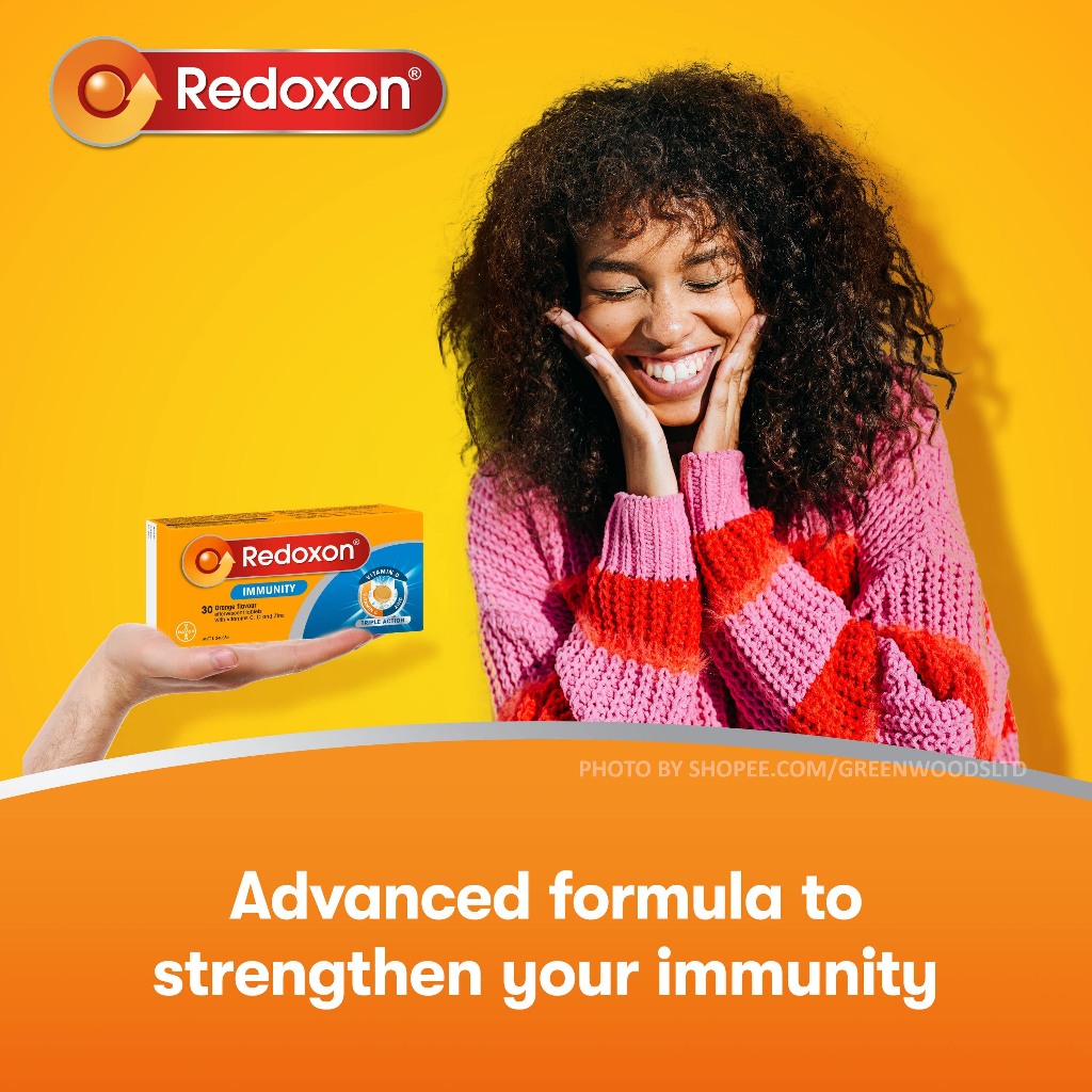 Redoxon Immunity Booster Triple Action Vitamins And Mineral 15 & 30 ...