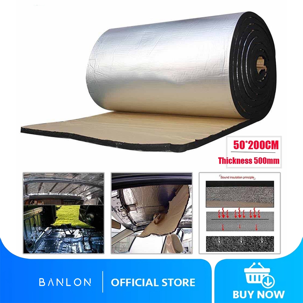 10mm Thickness Soundproof Cotton Soundproof Heat Insulation Damping ...