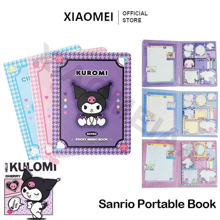 【Low Price】Cute Sanrio Kuromi Sticky Notepad Cartoon Melody Set Note ...