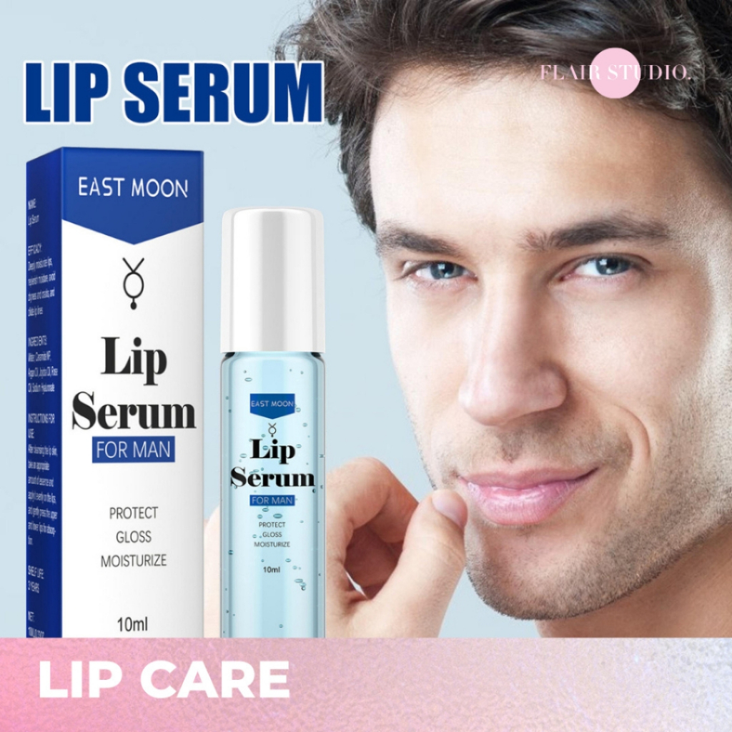 3 PC EAST MOON Lip Serum Moisturizer for Men that Protects and Dazzle ...