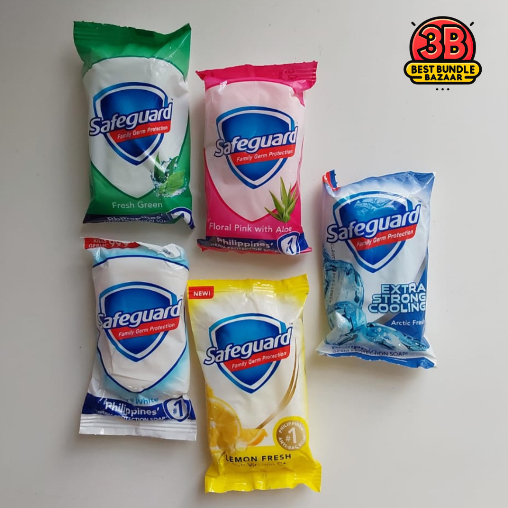 SAFEGUARD 60G (PURE WHITE, EXTRA STRONG COOLING, FLORAL PINK, LEMON ...