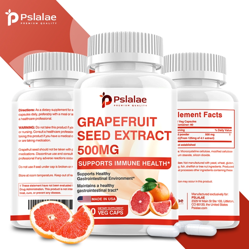 Grapefruit Extract - Dietary Supplement - Promotes Gut Health - 30/60 ...