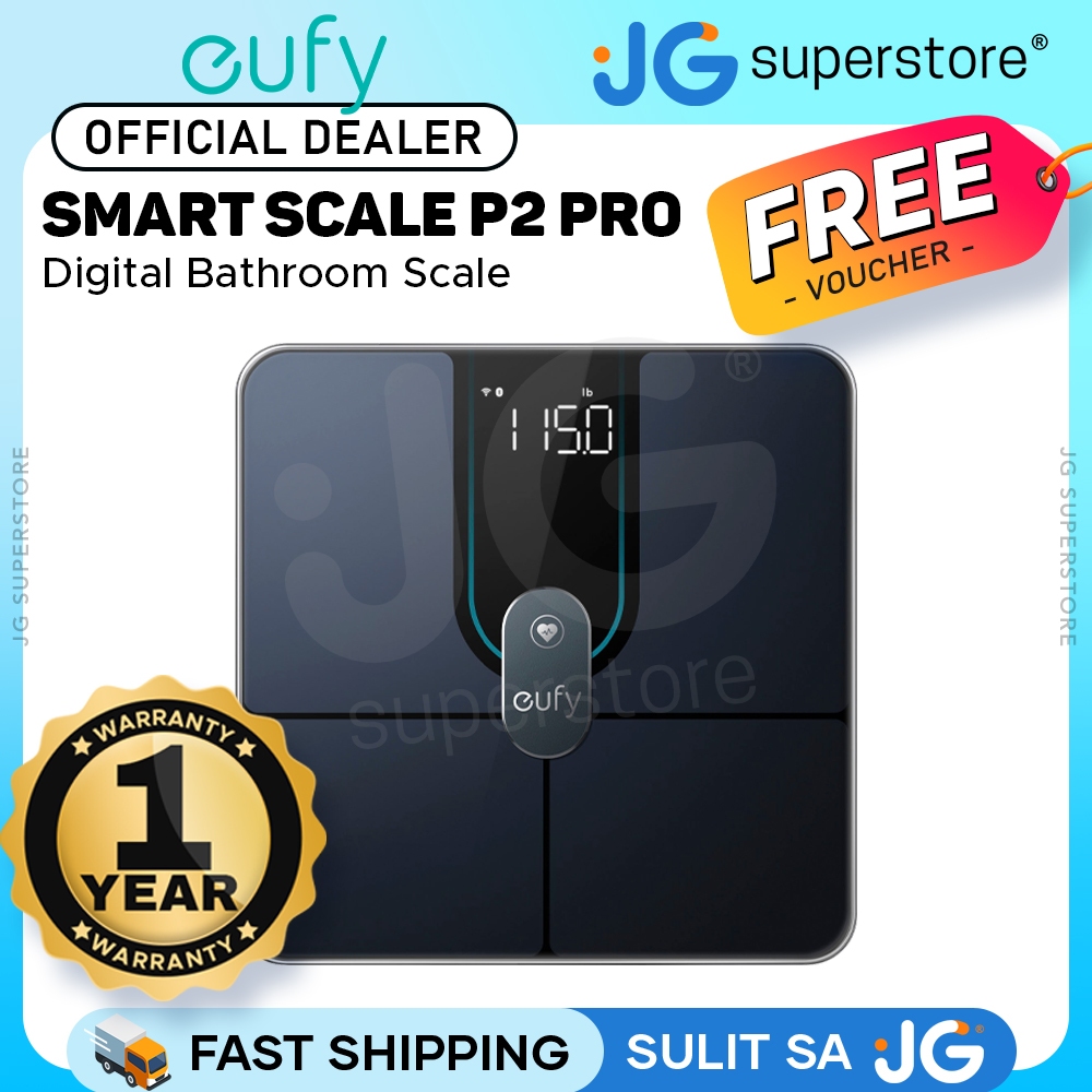 Eufy by Anker Smart Scale P2 Pro Digital Bathroom Scale, IPX5 ...