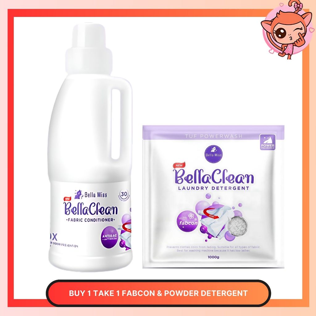 [ BUY 1 TAKE 1 ] 1000g Powder Detergent & Laundry Fabric Conditioner ...