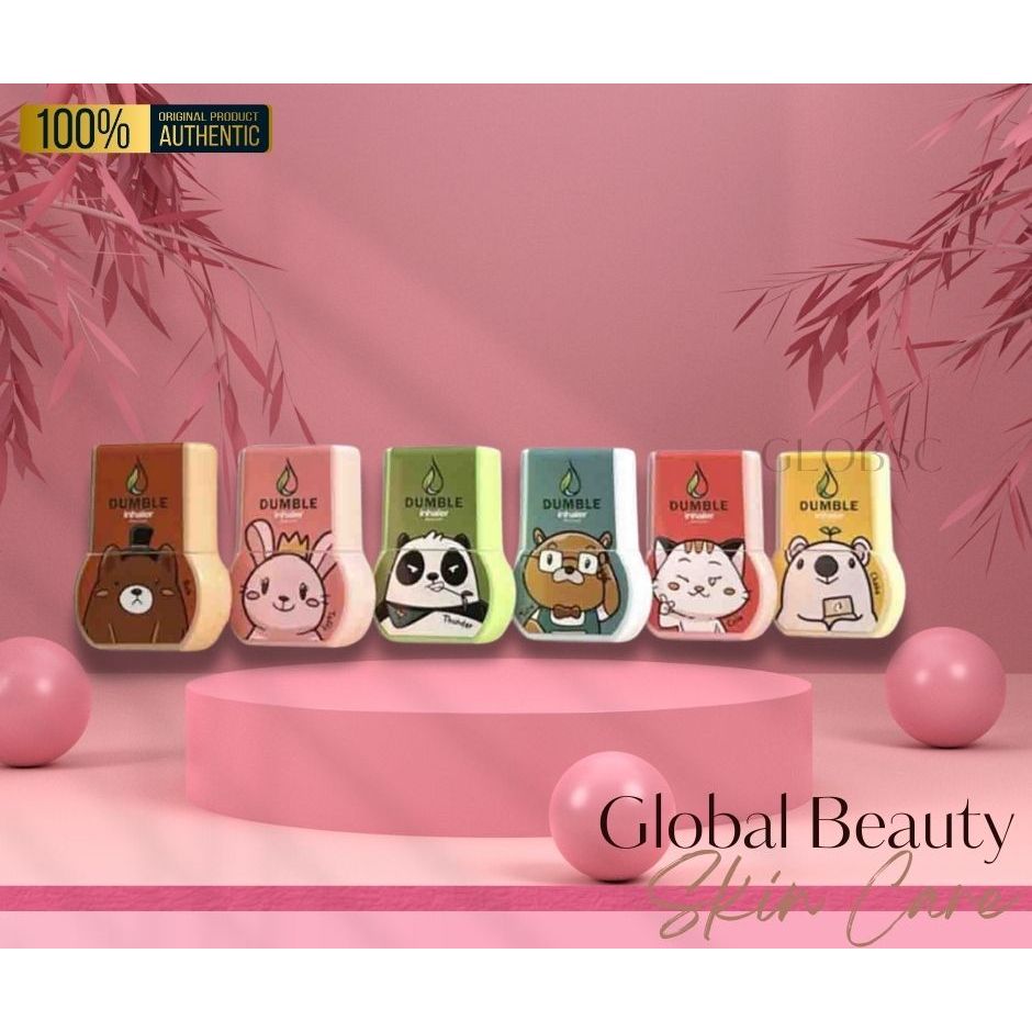 Double Inhaler Dumble Inhaler Cute Characters 100% Authentic | Shopee ...