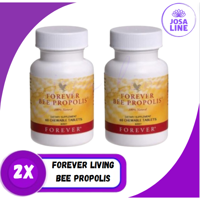 Forever Living Bee Propolis 60 Chewable Tablets (X2 BOTTLE) | Shopee ...