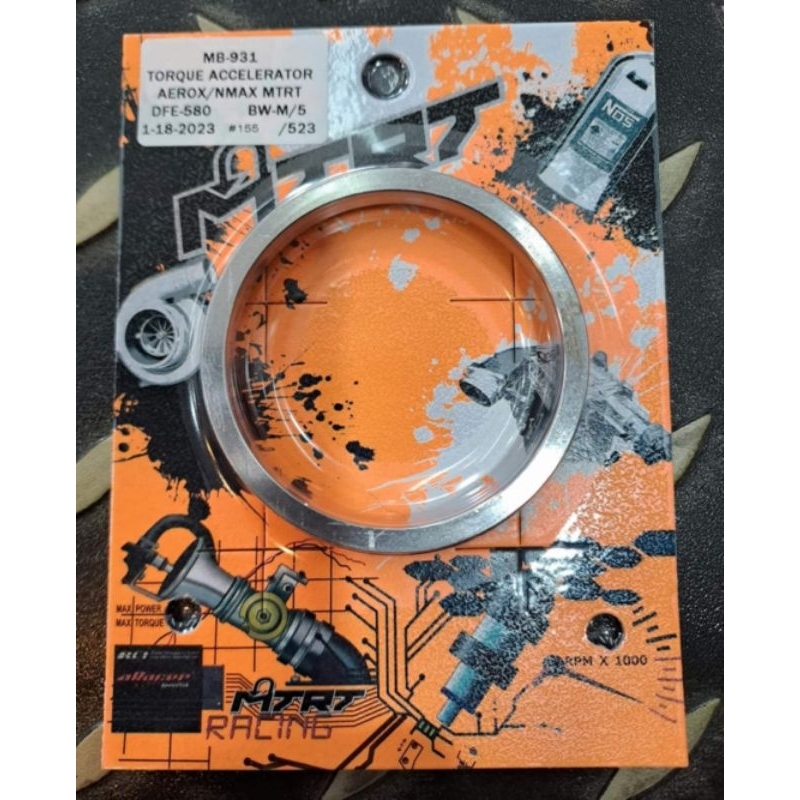 MTRT TORQUE DRIVE ACCELERATOR | NMAX - AEROX - CLICK125 150 - ADV ...