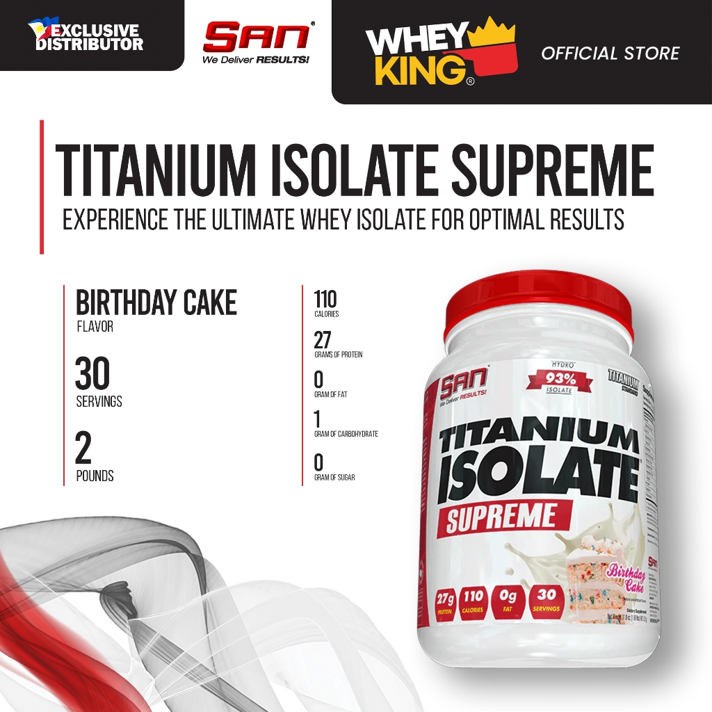 Titanium Isolate Supreme | Shopee Philippines