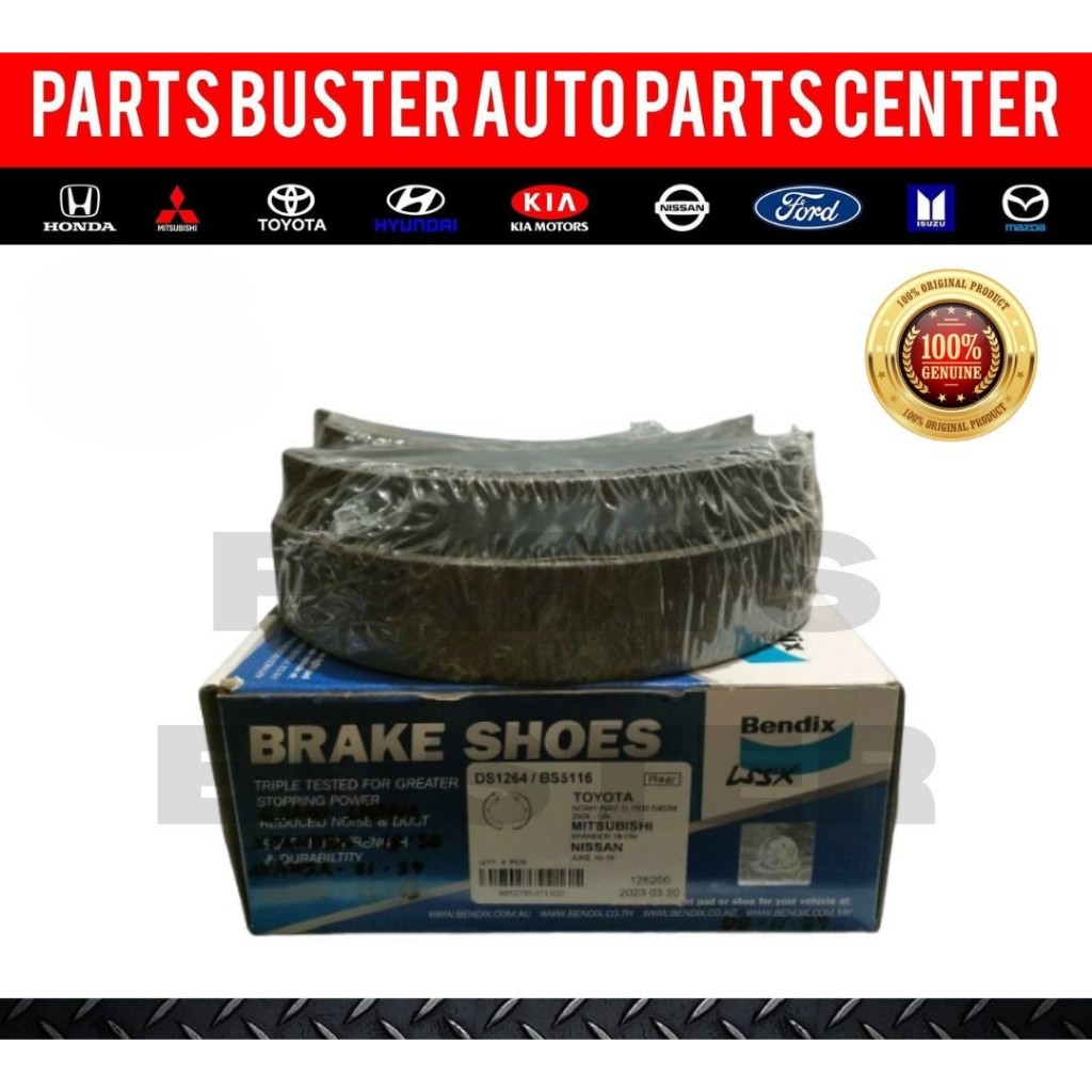 Genuine Bendix BRAKE SHOE for NISSAN Grand Livina, Xpander, Avanza ...