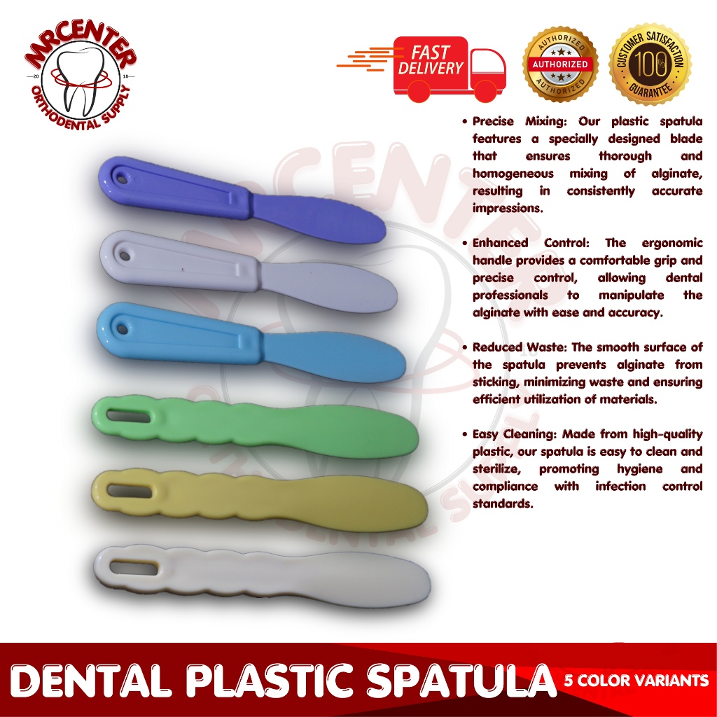 Precision Mixing: Dental Plastic Plaster Spatula | Shopee Philippines