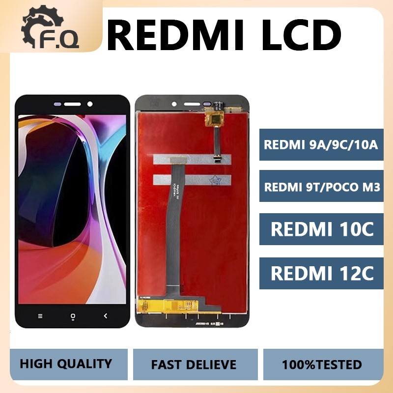 For Redmi LCD Original 10C 12C 9A 9C 10A 9T POCO M3 Digital Touch ...
