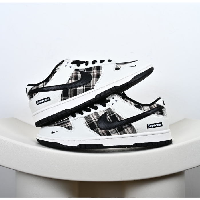 Supreme x Nike SB Dunk Low Cut Casual Sneakers Sports Skate Shoes for ...